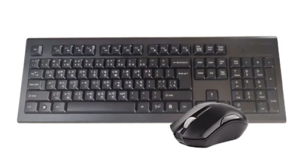 A4TECH 3000N 2.4G Wireless Keyboard Mouse Combo Price in BD