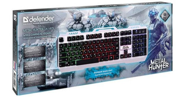 Defender Gk-140L Hunter wired Gaming Keyboard Price In Bangladesh