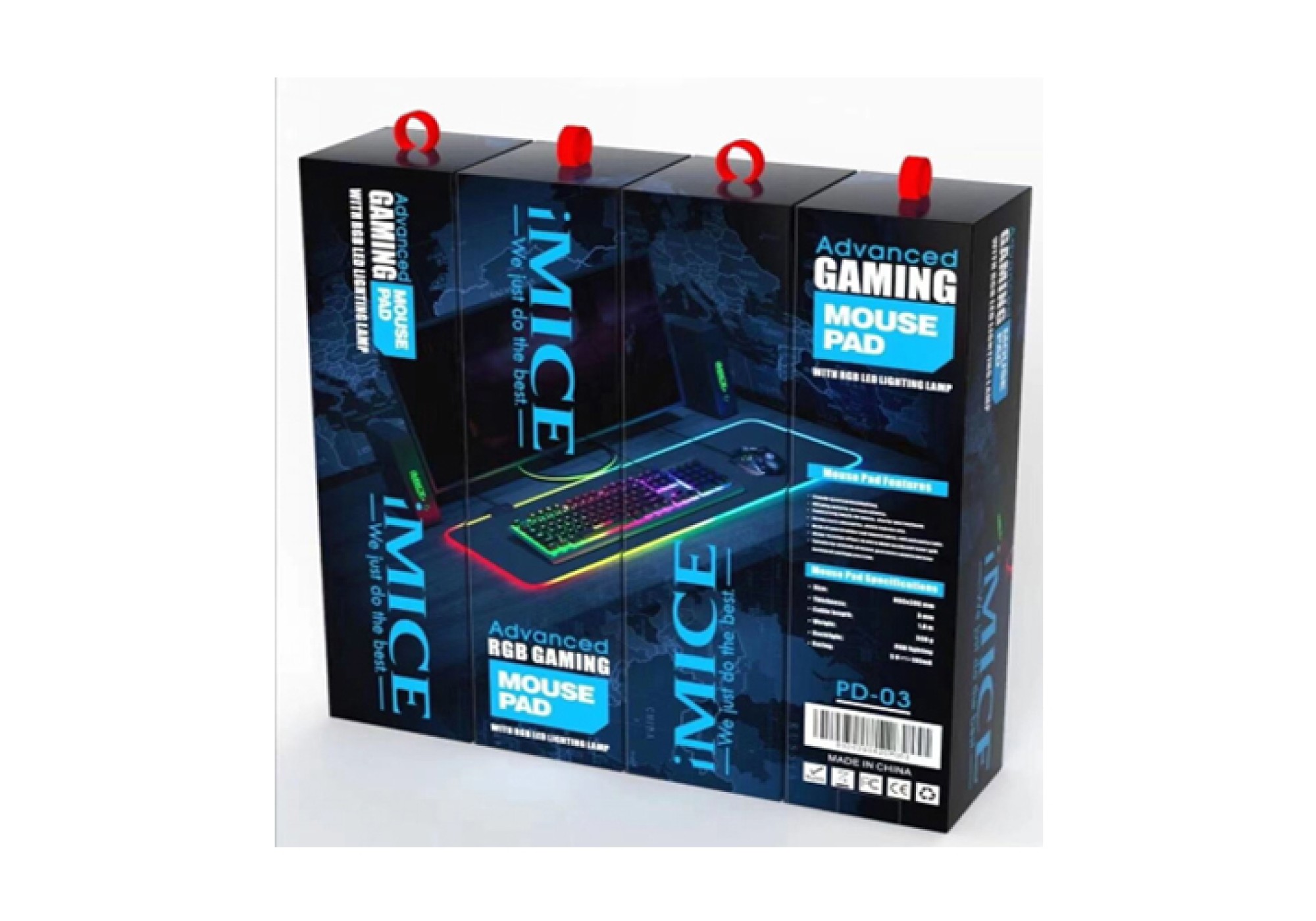 iMice PD-05 RGB Gaming Mouse Pad Price in Bangladesh 2022