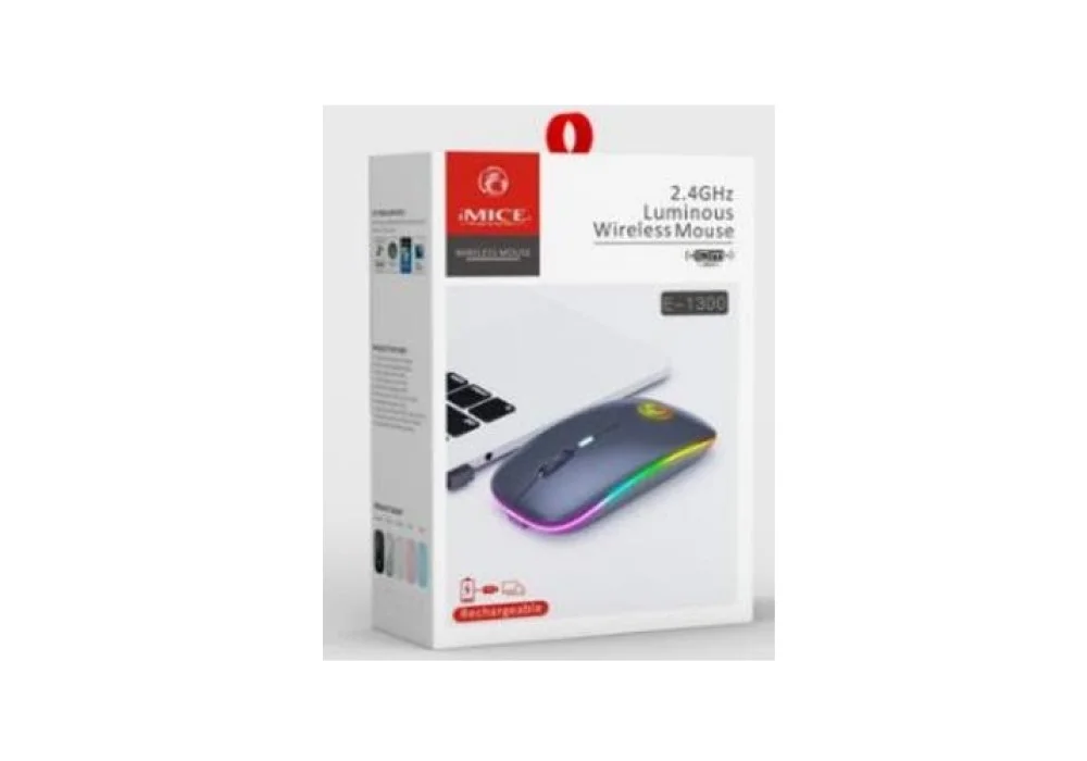 iMICE E-1300 (backlight) Wireless Bluetooth Ultra Slim Mouse Price in ...