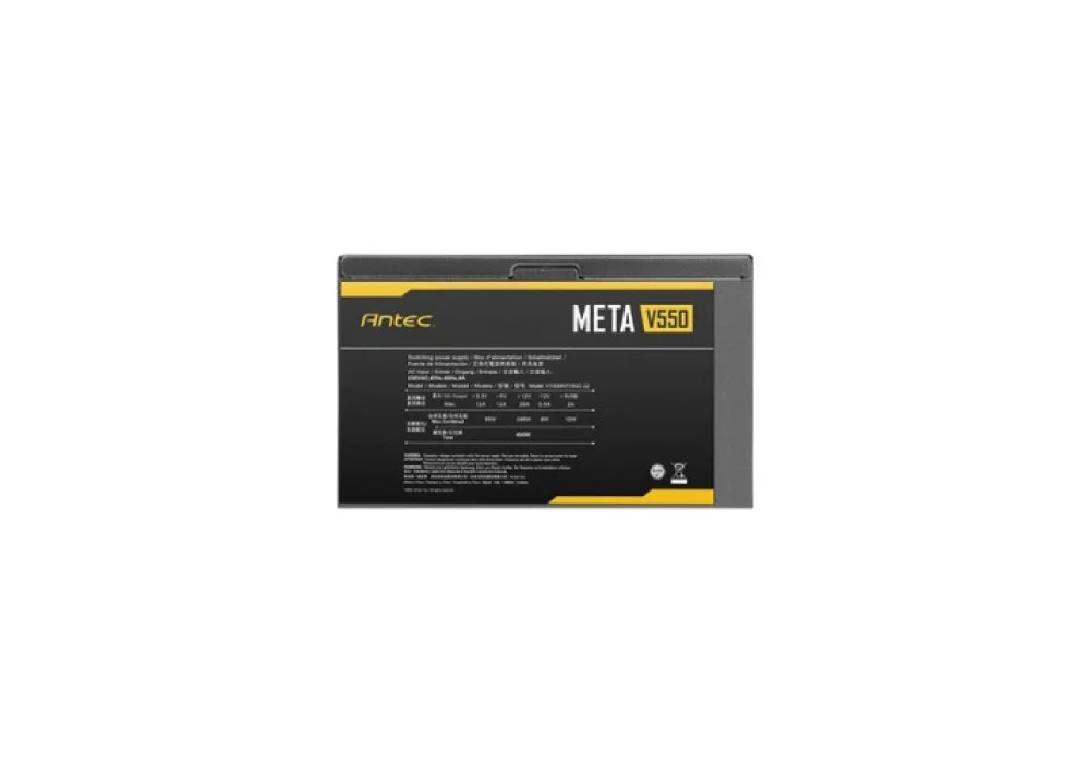 Antec META V550 550W Power Supply Price in BD