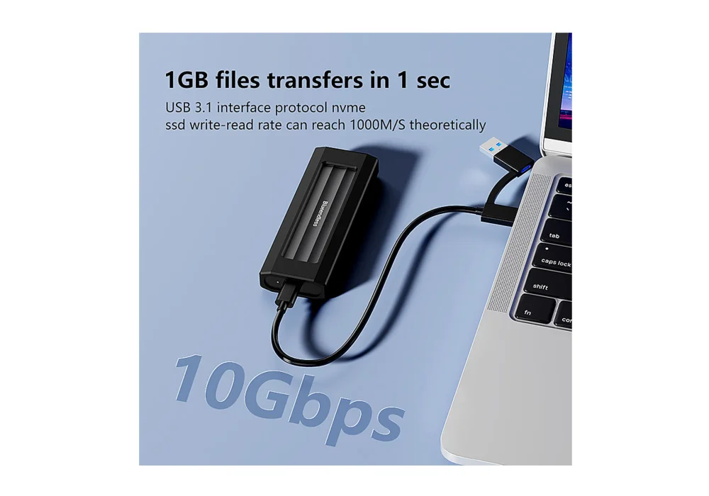 Blueendless M2812SN M.2 NVME SATA SSD Enclosure Price in BD