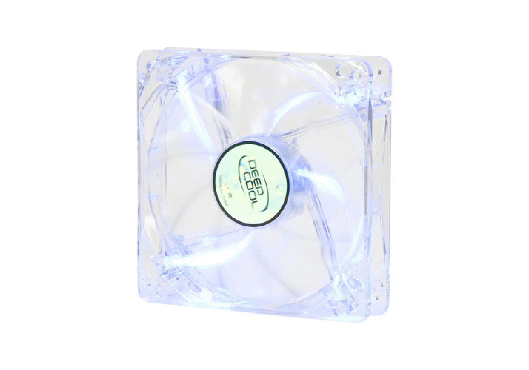 Deepcool XFAN 120L/B Transparent Case Fan - Blue LED