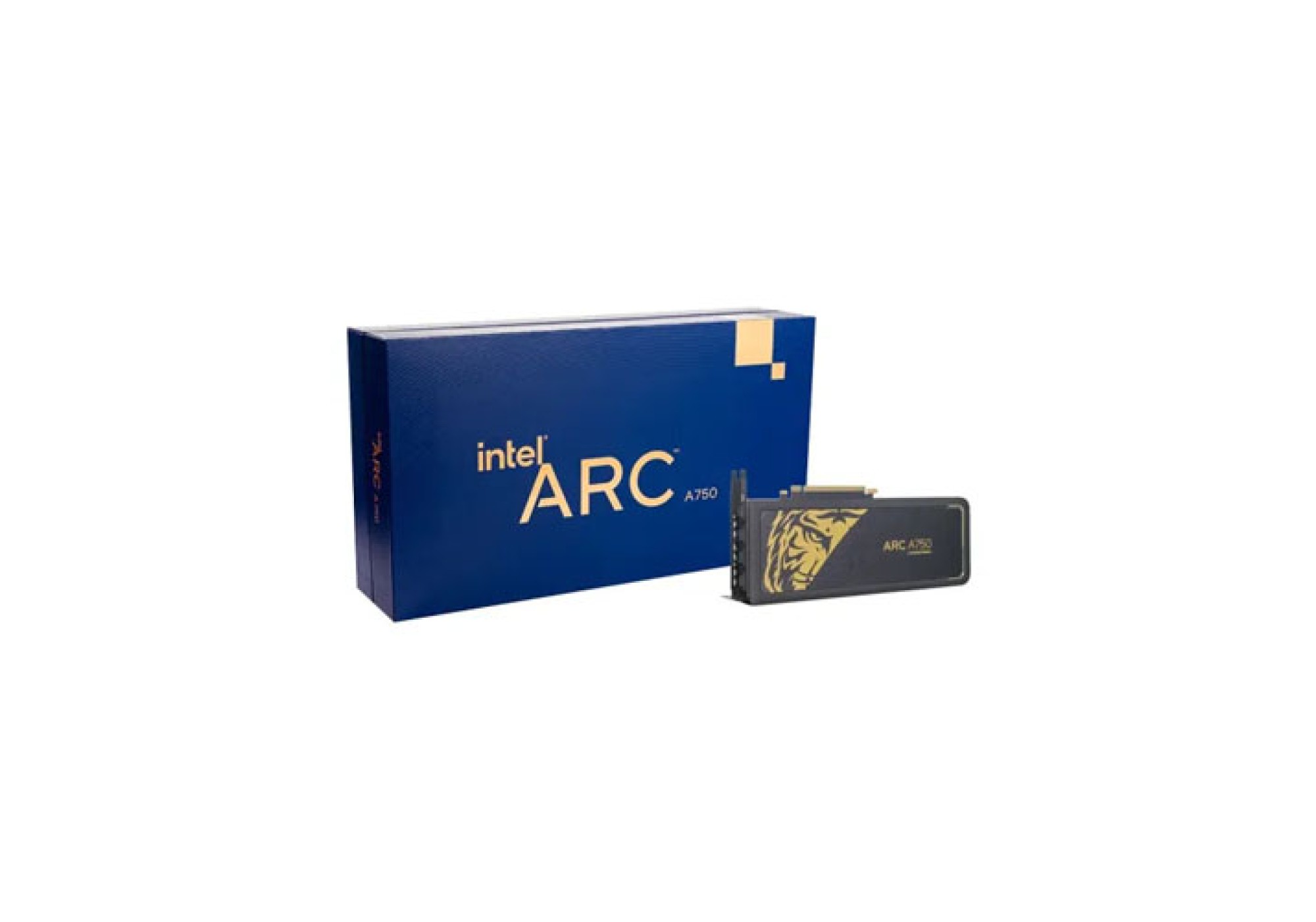 Intel Arc A750 Limited Tiger Gold Edition 8GB GDDR6 Graphics Card Price ...