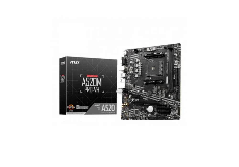 MSI A520M PRO-VH Motherboard Price in Bangladesh 2022