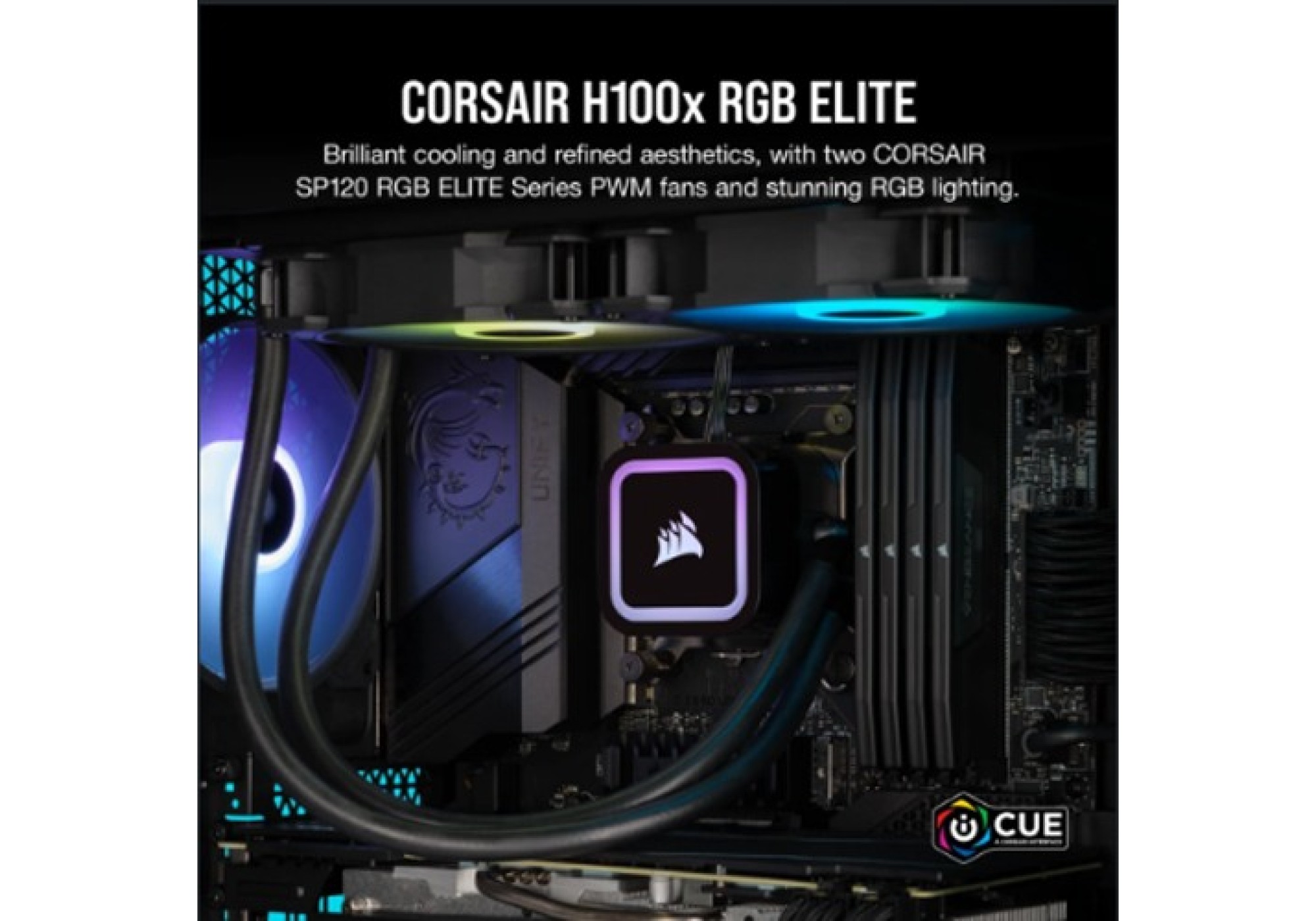 Corsair iCUE H100x RGB ELITE Liquid CPU Cooler Price In BD.