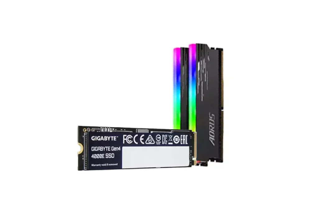 Gigabyte 4000E 1TB SSD & AORUS RGB 16GB RAM Combo Price in BD