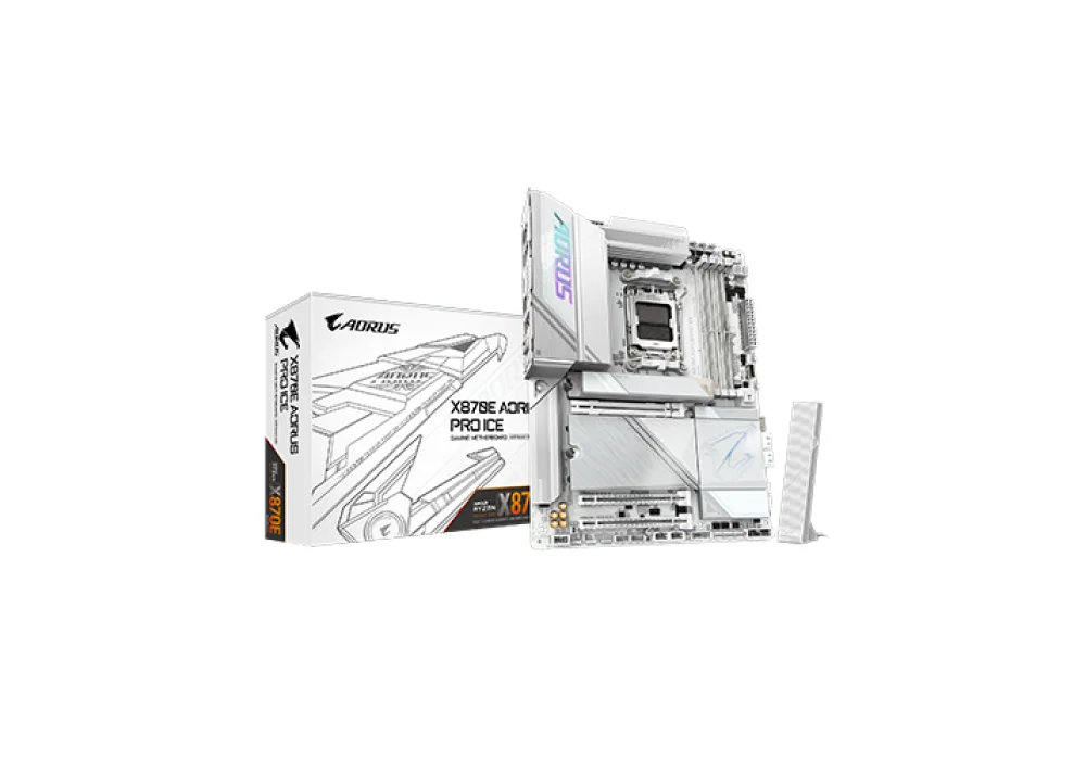 Gigabyte X870E AORUS PRO ICE Motherboard price in BD – Onix BD