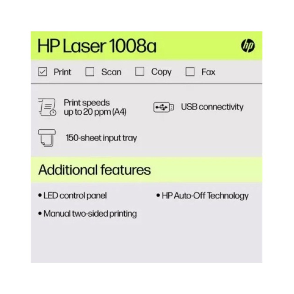 HP Laser 1008a Printer price in bd