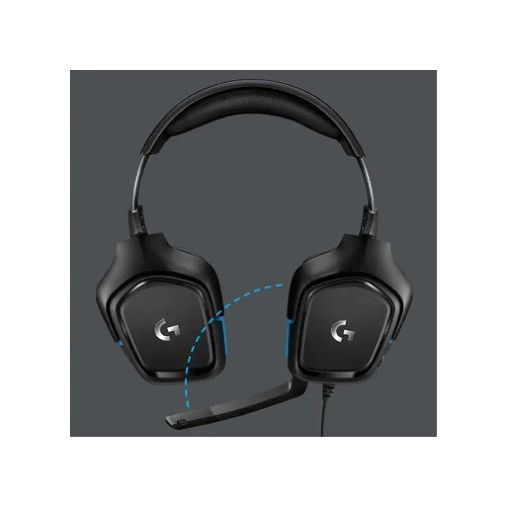 Logitech G431 7.1 Surround Sound Gaming Headset Price in BD