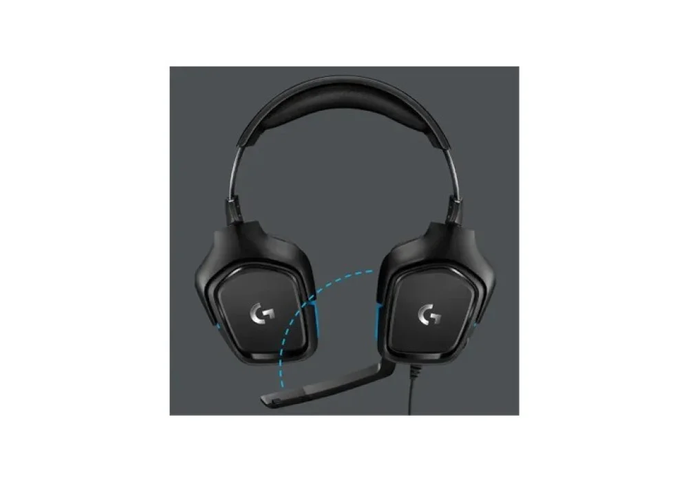 Logitech G431 7.1 Surround Sound Gaming Headset Price in BD