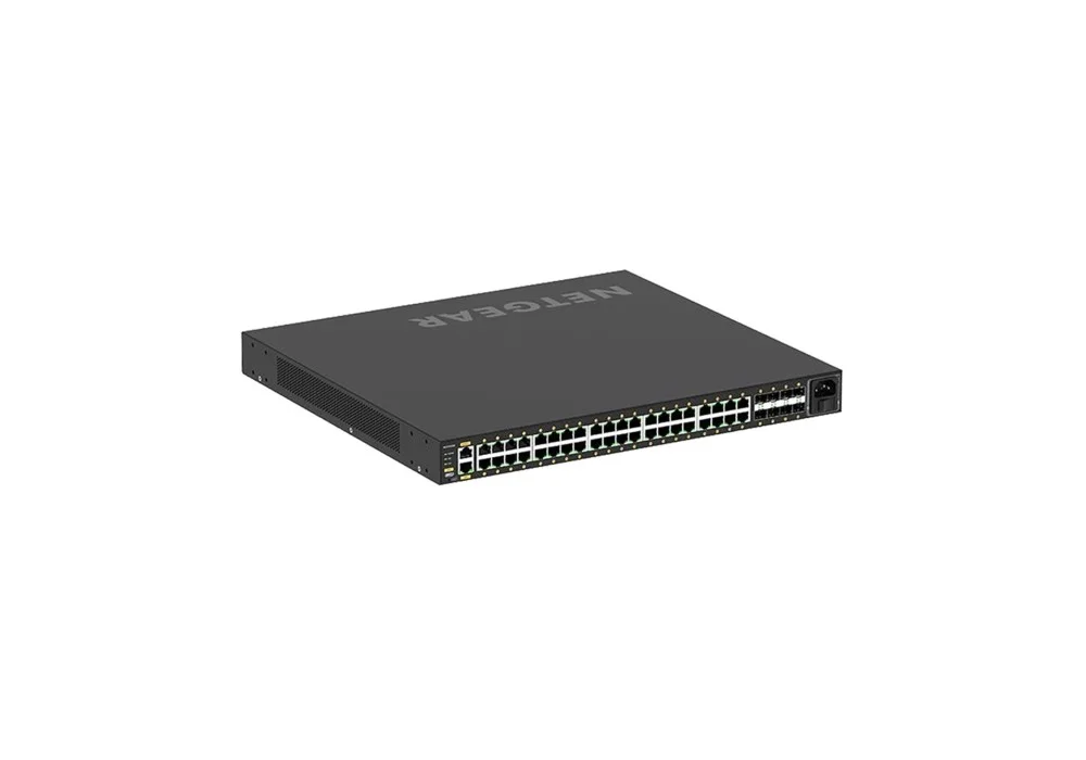 Netgear M4250-40G8F-PoE+ (GSM4248P) 48 Port Managed AV Line Rackmount ...