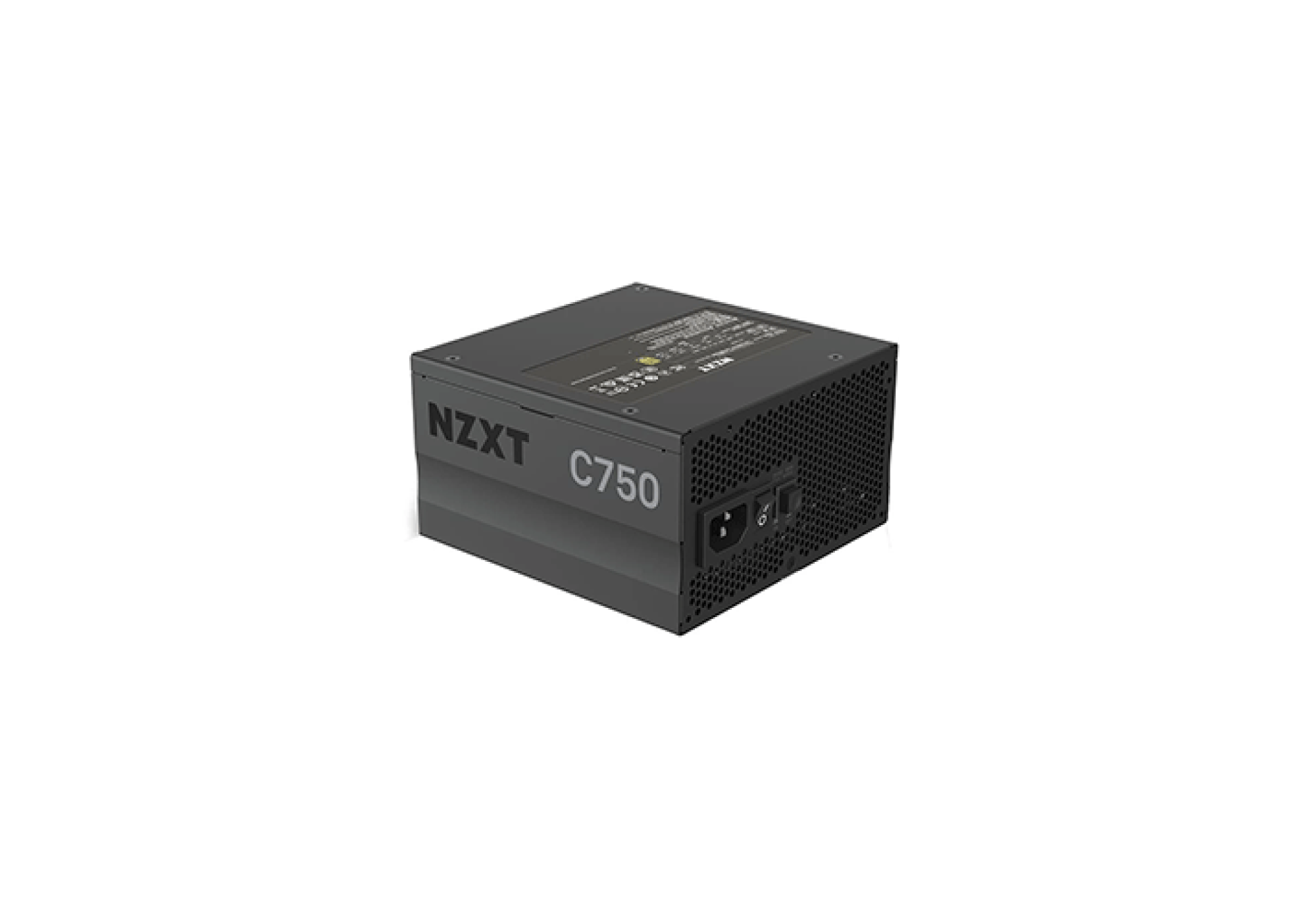 NZXT C750 750W ATX 80 Plus Gold Certified Fully-Modular Power Supply ...