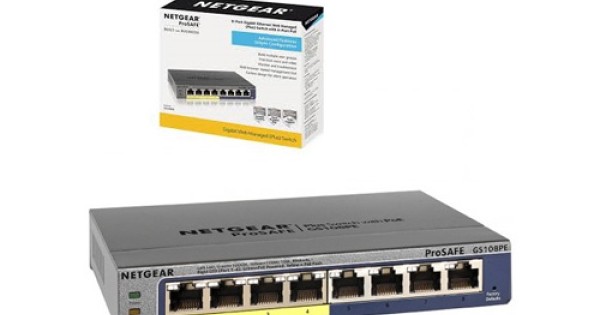 Netgear GS108PE Desktop Switch Price in Bangladesh 2022