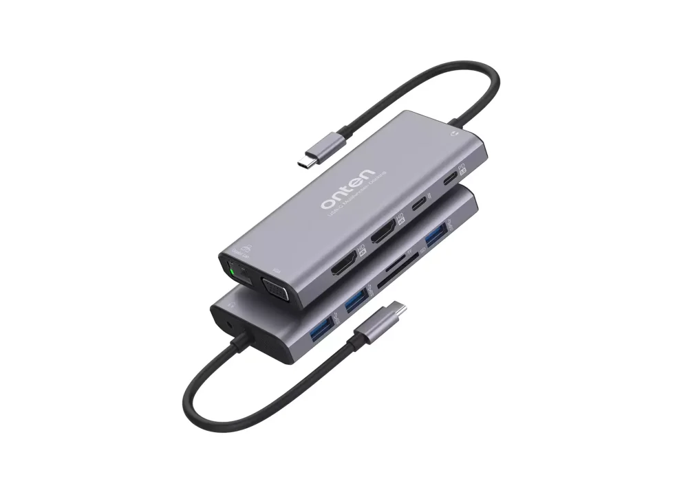 ONTEN UC601 USB C HUB 12 in 1 Docking Station Price in BD