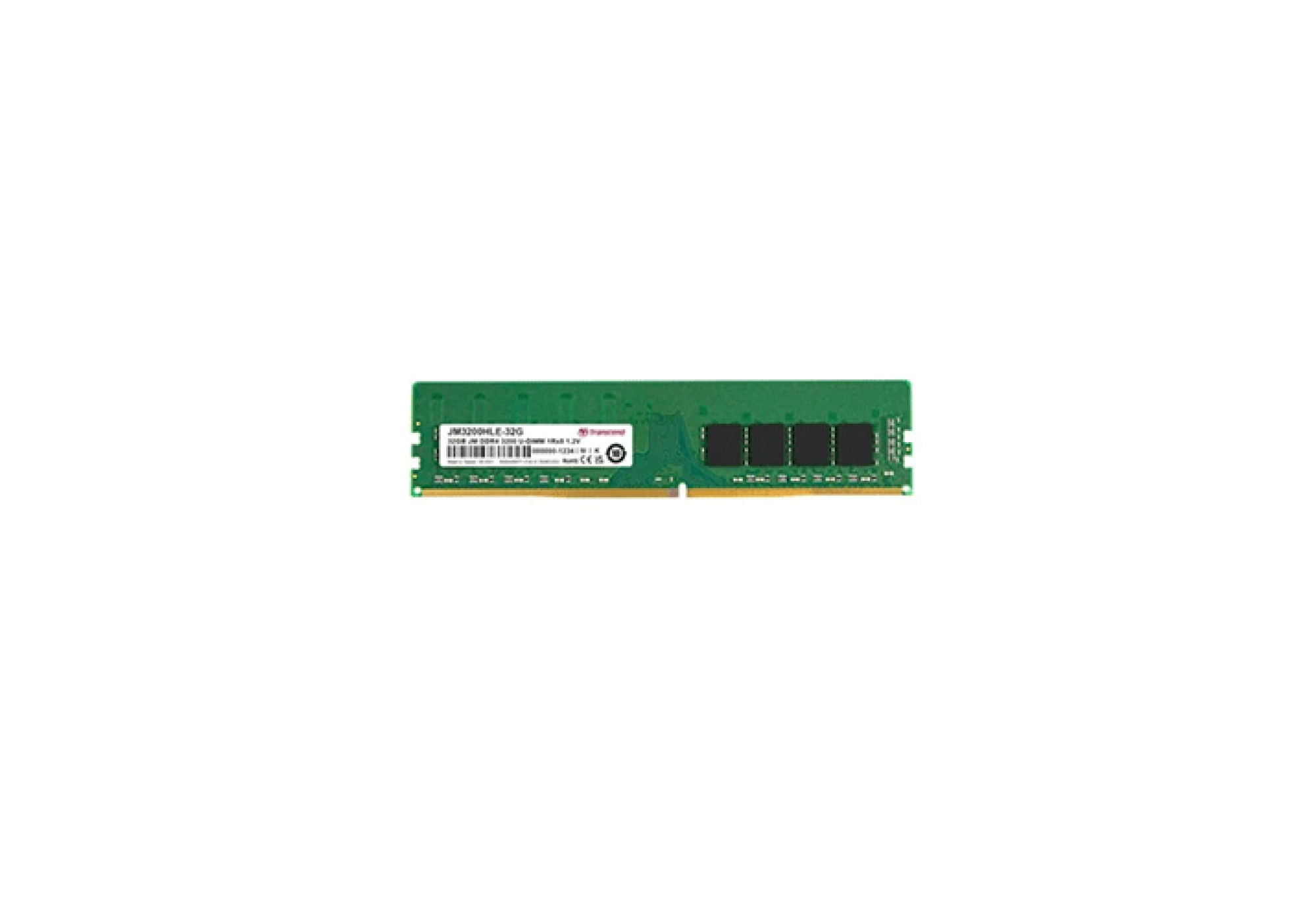 Transcend 32GB JM DDR4 3200Mhz U-DIMM 2Rx8 2Gx8 CL22 1.2V Desktop RAM ...