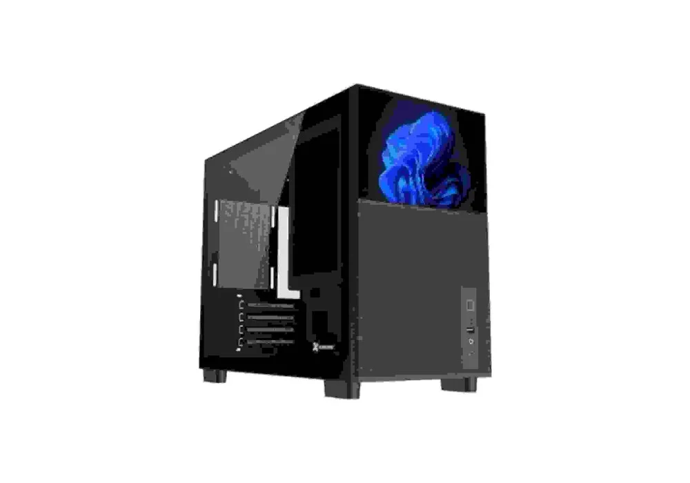 Xtreme D777B Mid Tower Case with LCD Display in BD