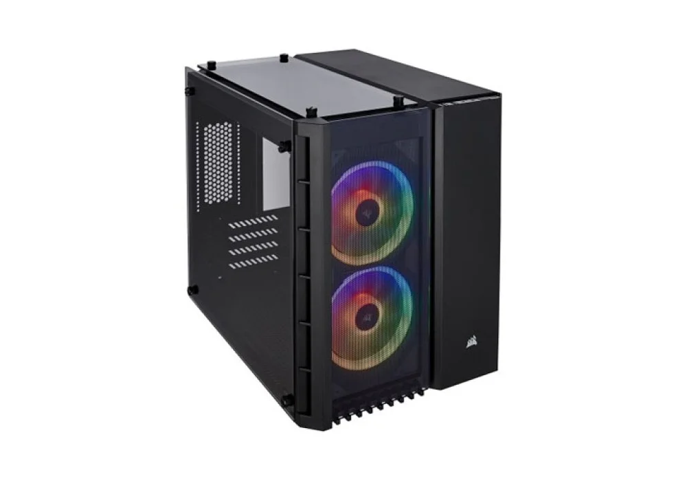Corsair Crystal Series 280X RGB Tempered Glass Micro ATX PC Case price ...