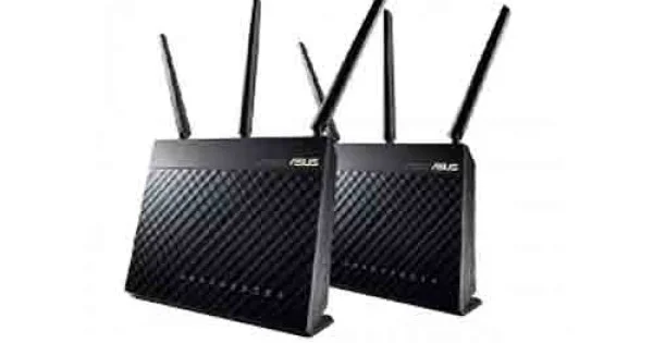 Asus RT-AC68U AC1900 Mbps 3G/4G & Gigabit Dual-Band Wi-Fi System (2 ...