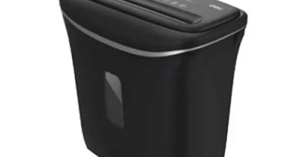 Deli E9945 6 Sheet Black Paper Shredder Price in Bangladesh