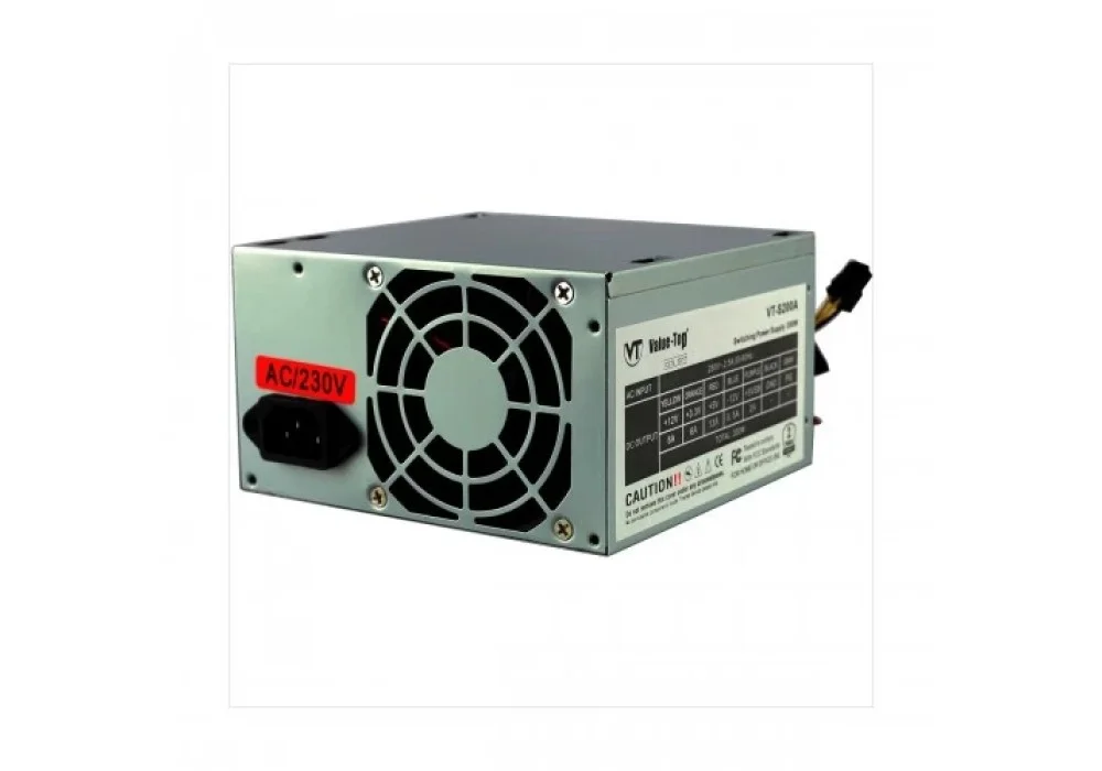 Value Top VT-S200A 200W ATX Power Supply Price in BD | OnixBD