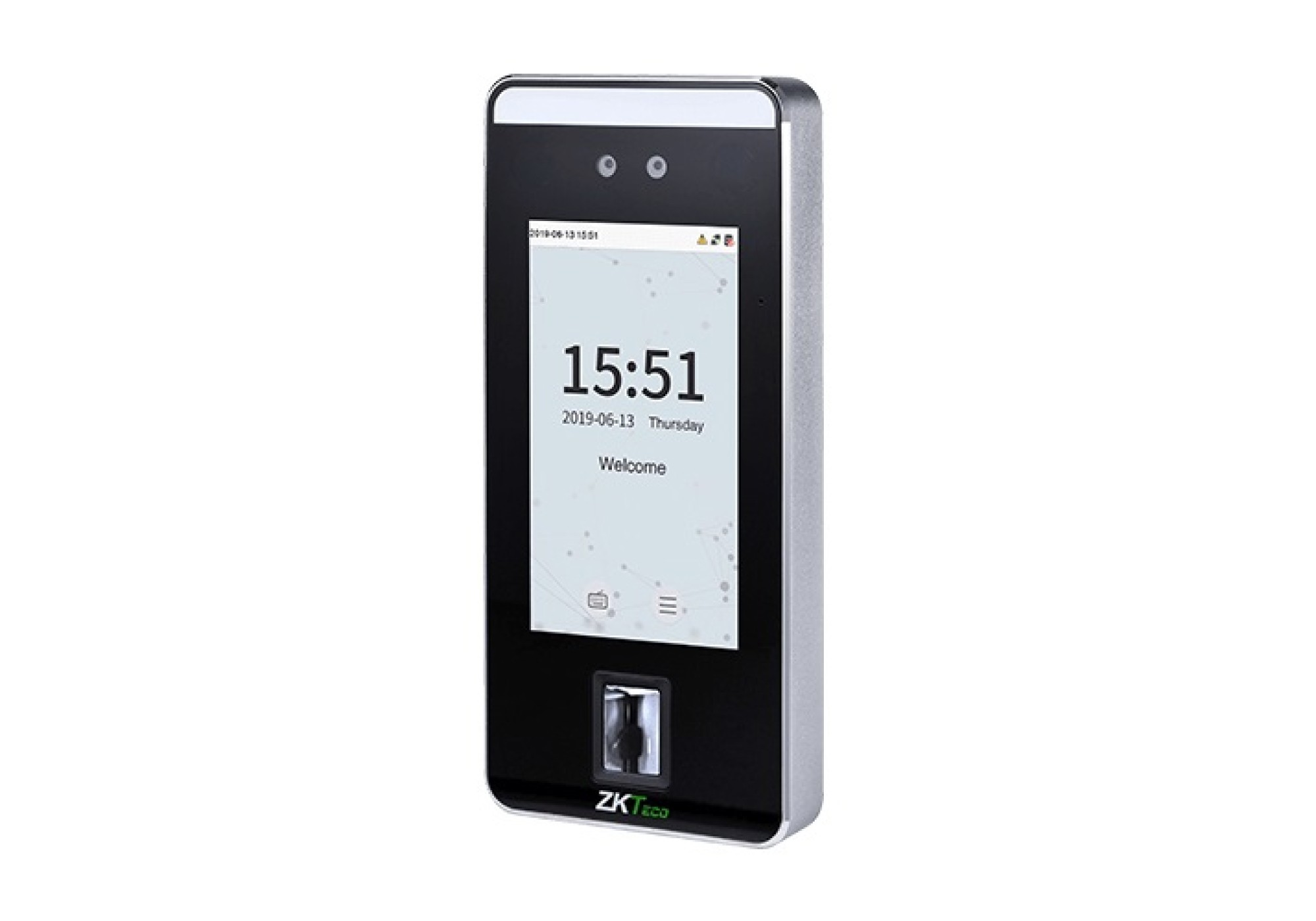 ZKTeco SpeedFace-V5L Biometric Time & Attendance and Access Control ...