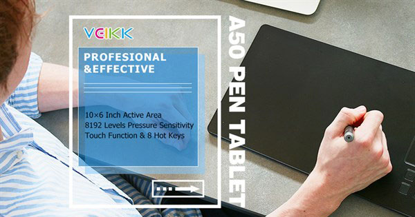 VEIKK A50 Medium Drawing Graphic Tablet Price In BD 2024